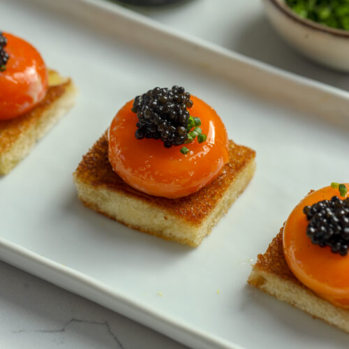 Caviar Egg Toast - Food My Muse