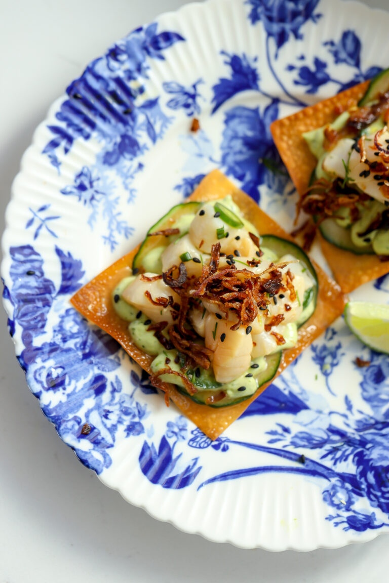 Callo de Hacha Tostadas - Food My Muse