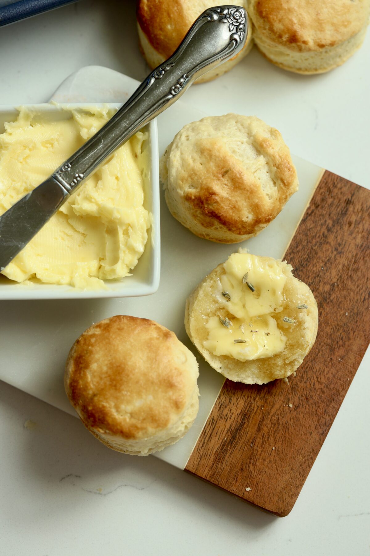 Lavender Biscuits - Food My Muse