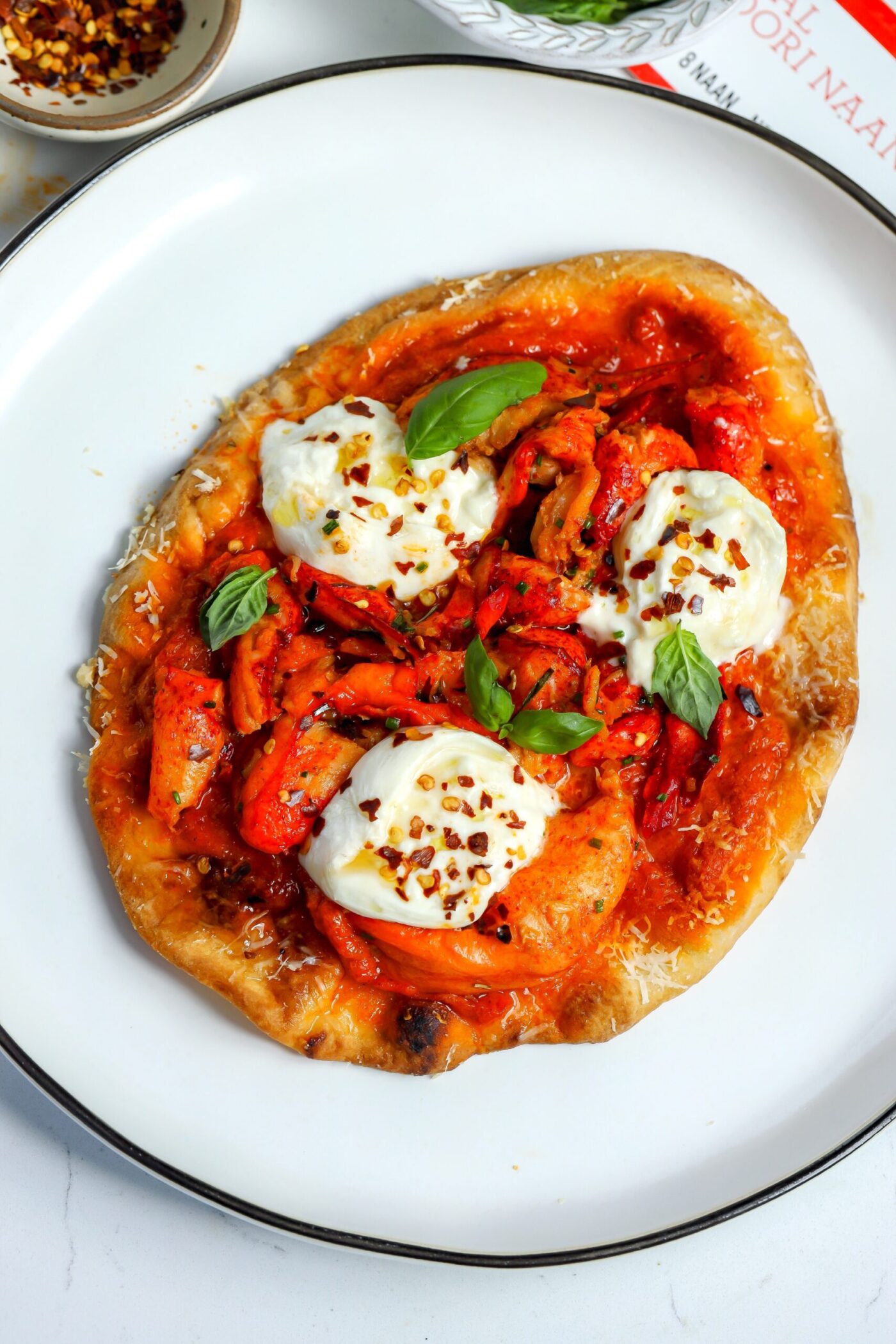 Burrata Flatbread - Food My Muse