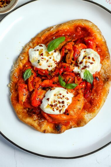 Burrata Flatbread - Food My Muse