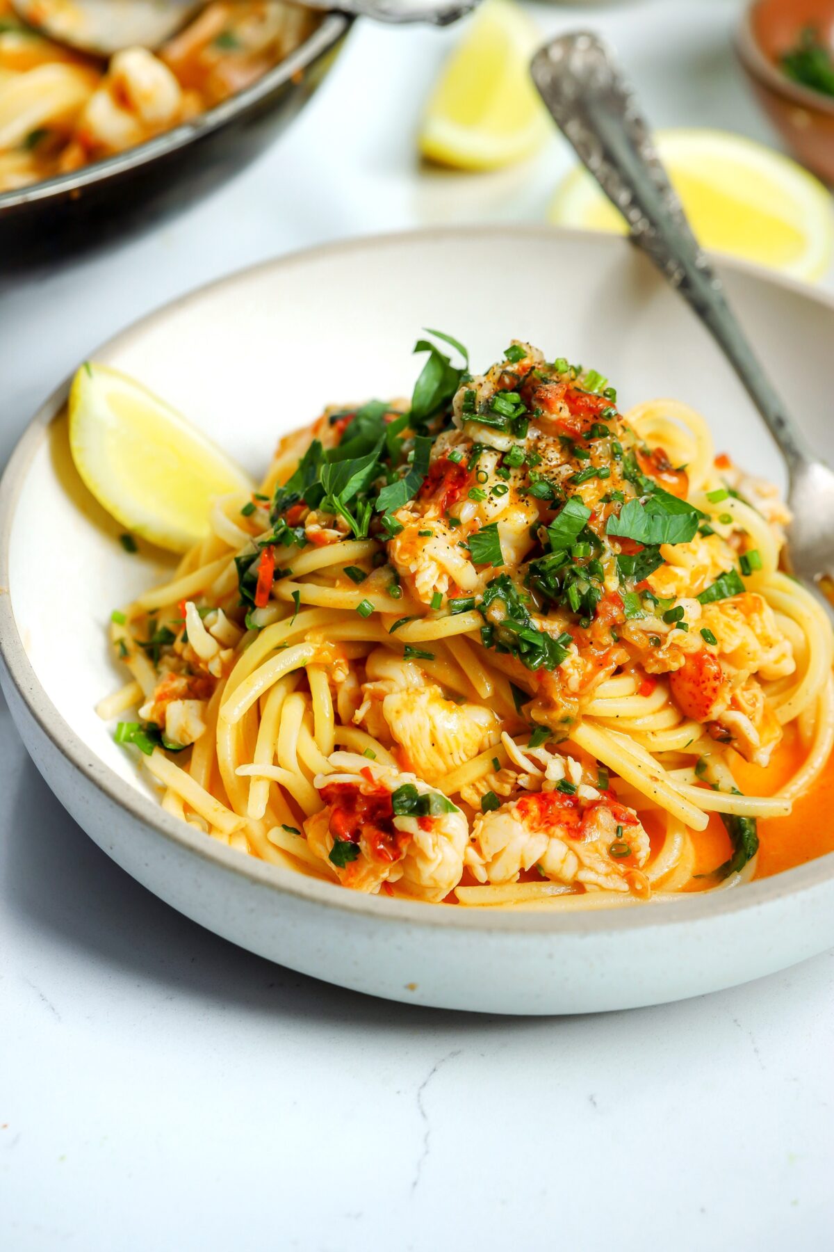 Lobster Spaghetti - Food My Muse