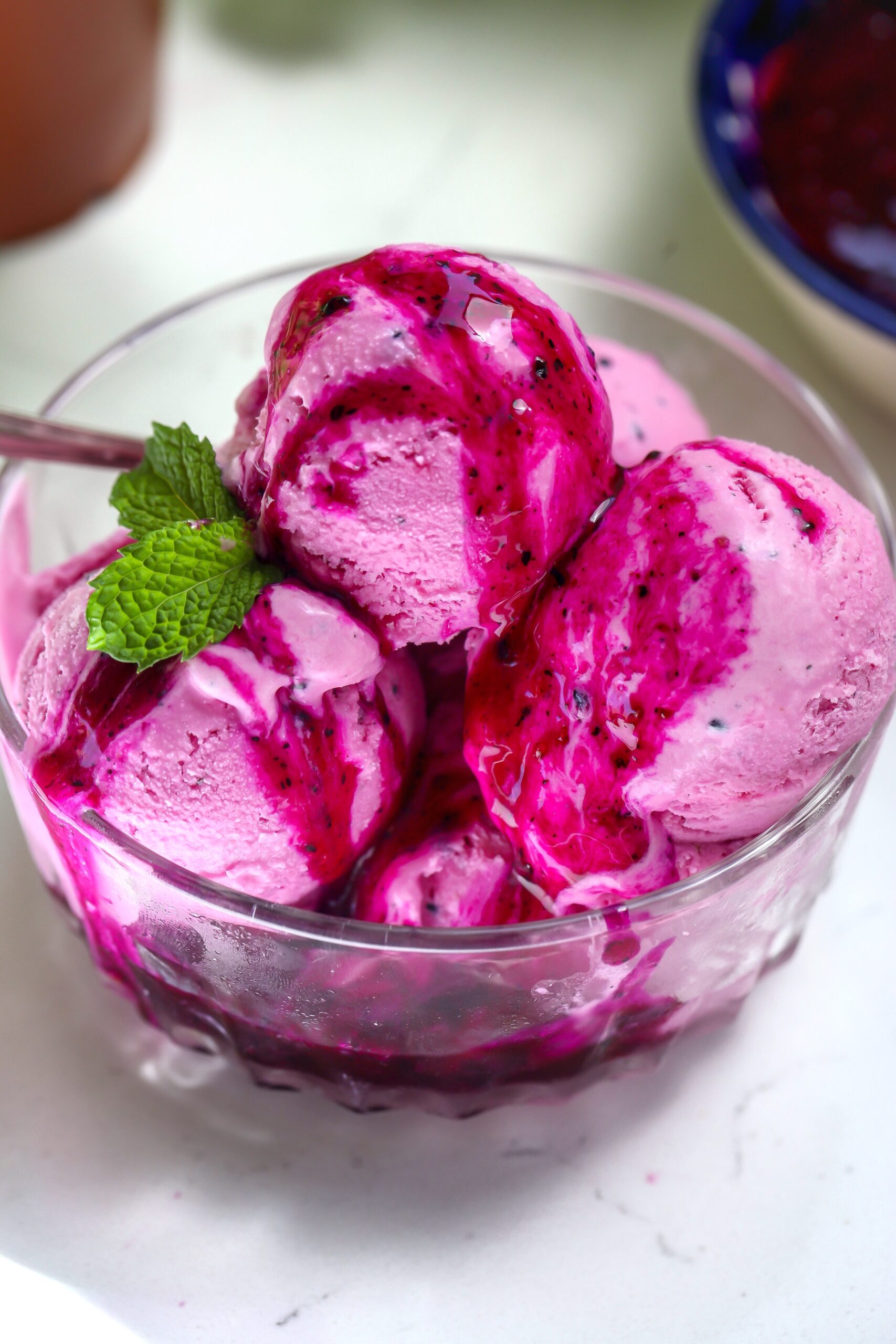 Dragon Fruit Ice Cream - Food My Muse