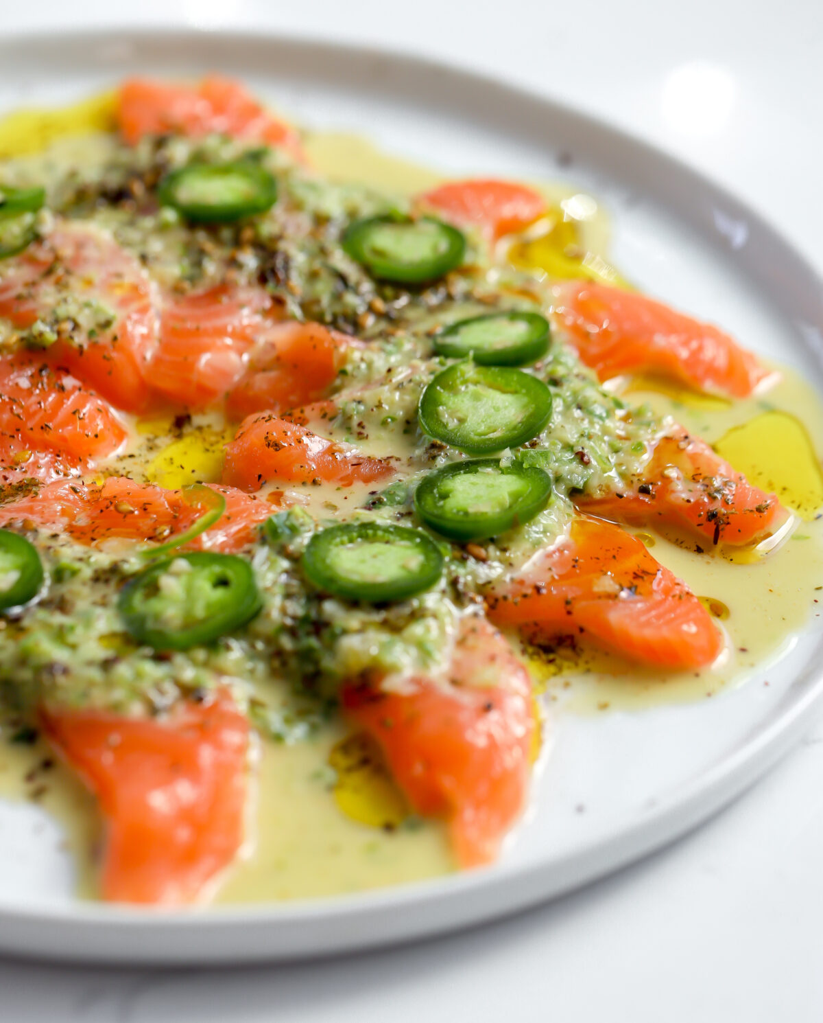 Raw Salmon - Food My Muse