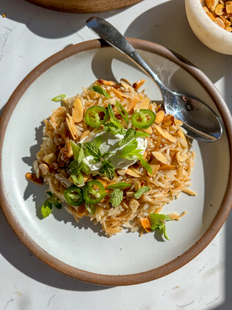 Syrian Rice - Food My Muse