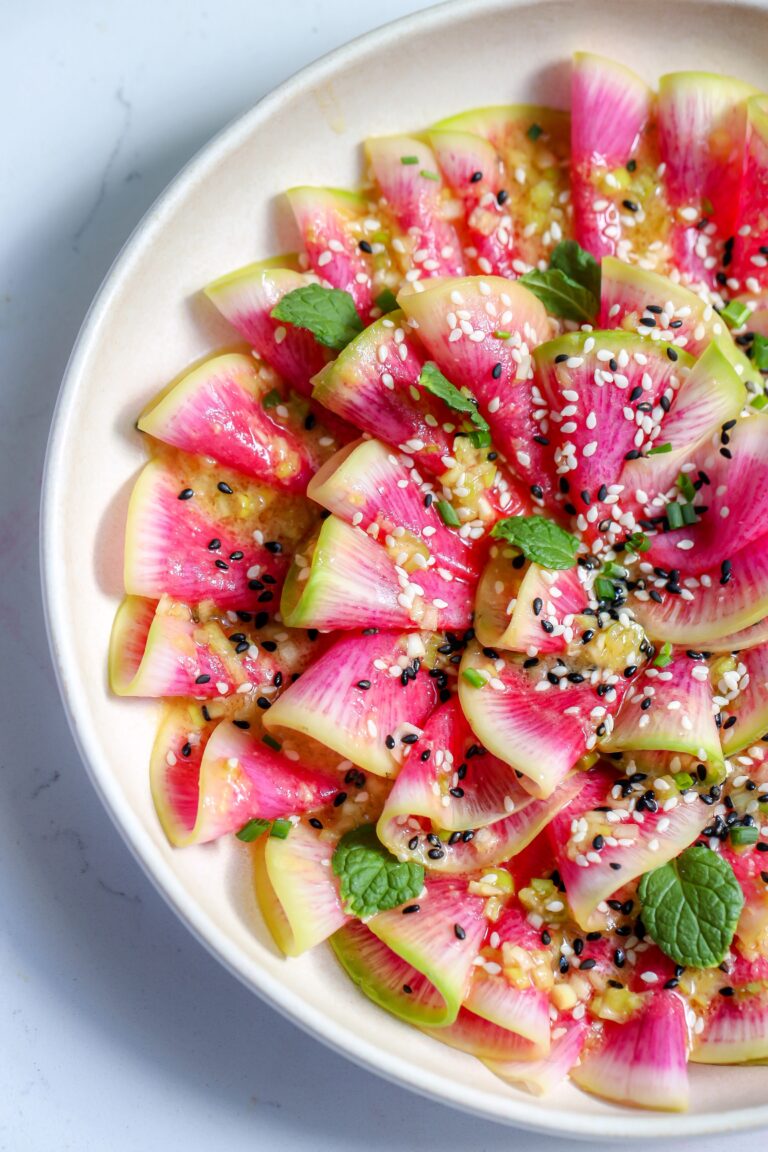 Watermelon Radish Salad - Food My Muse