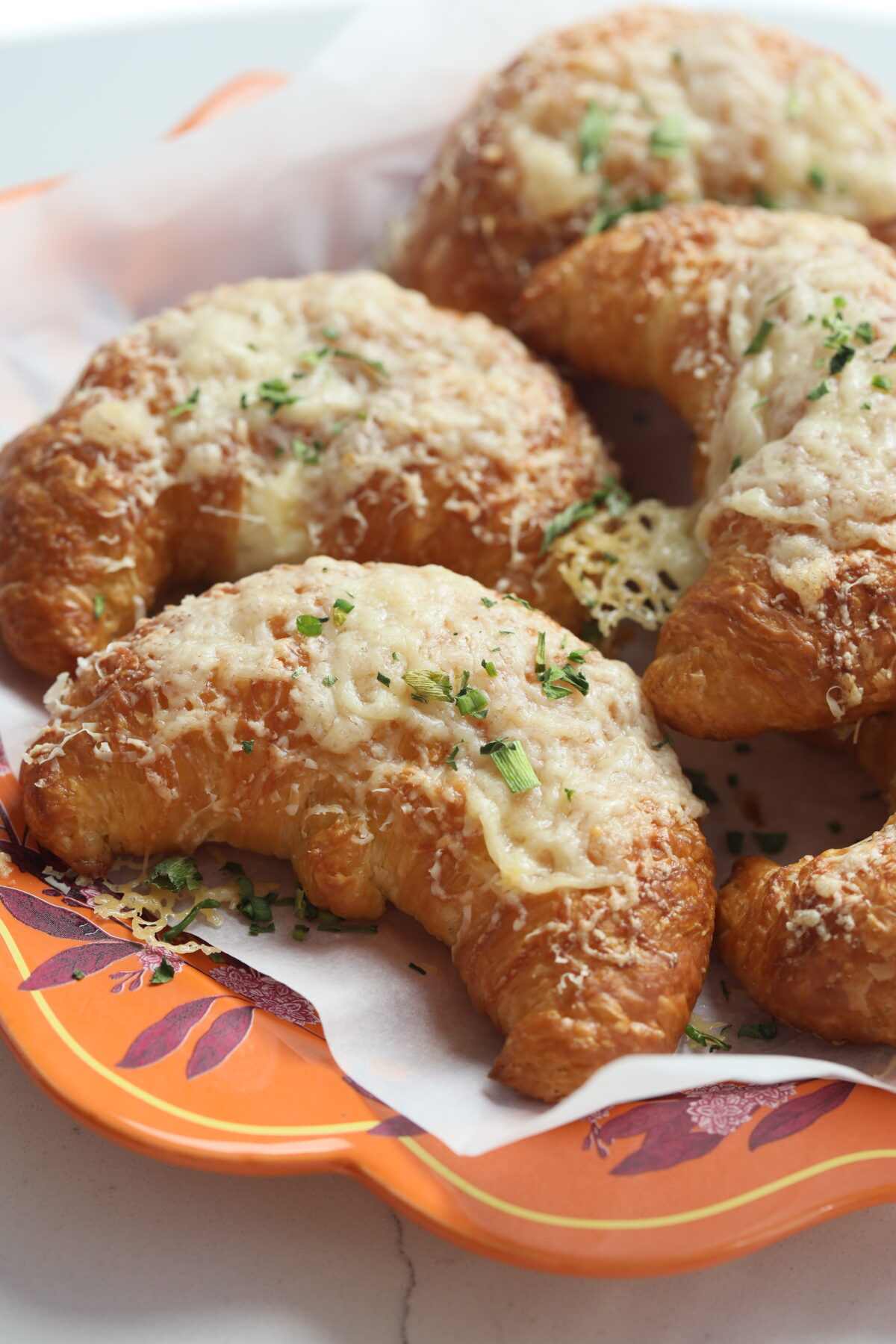 Cream Cheese Stuffed Croissants - Food My Muse