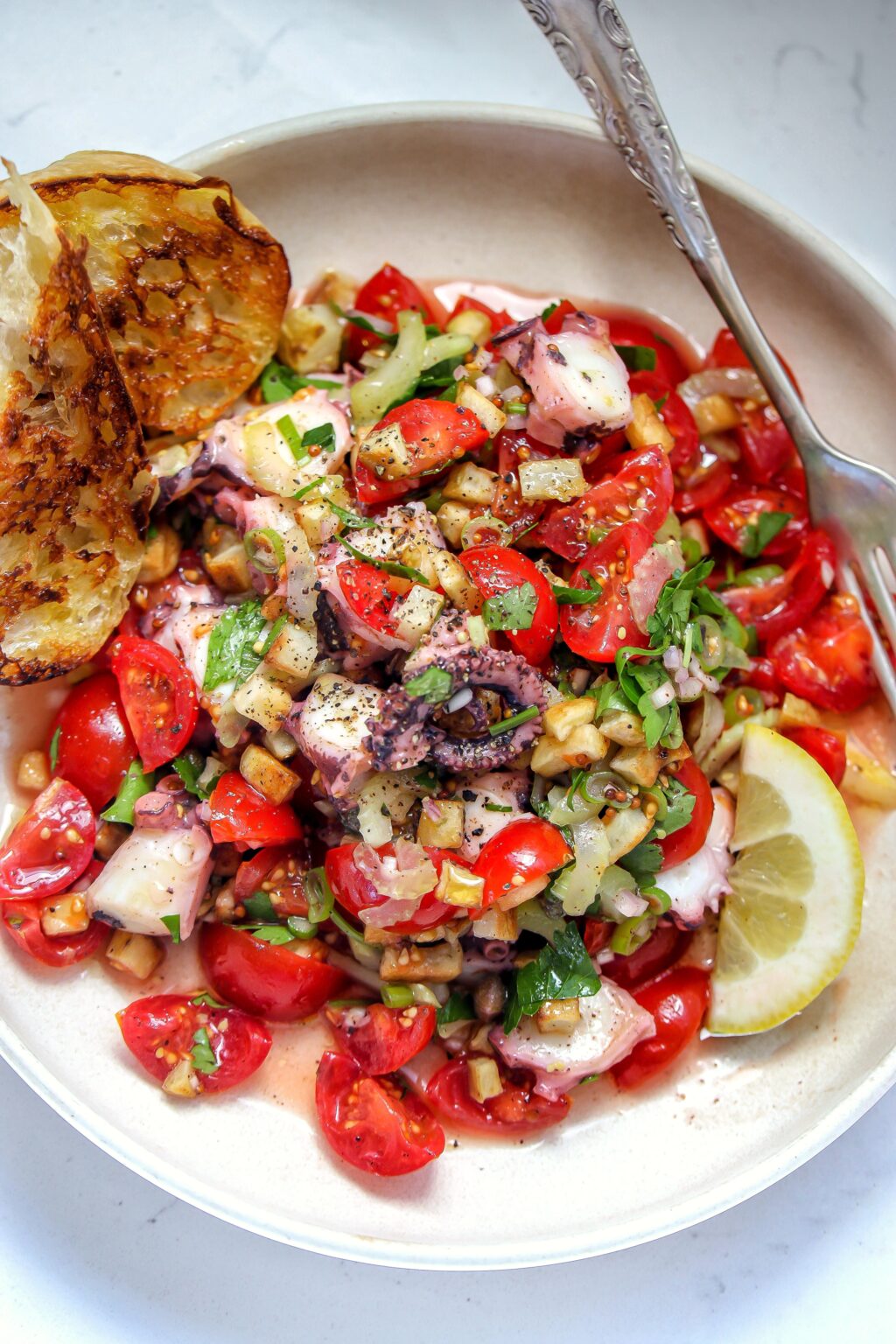 Octopus Salad - Food My Muse