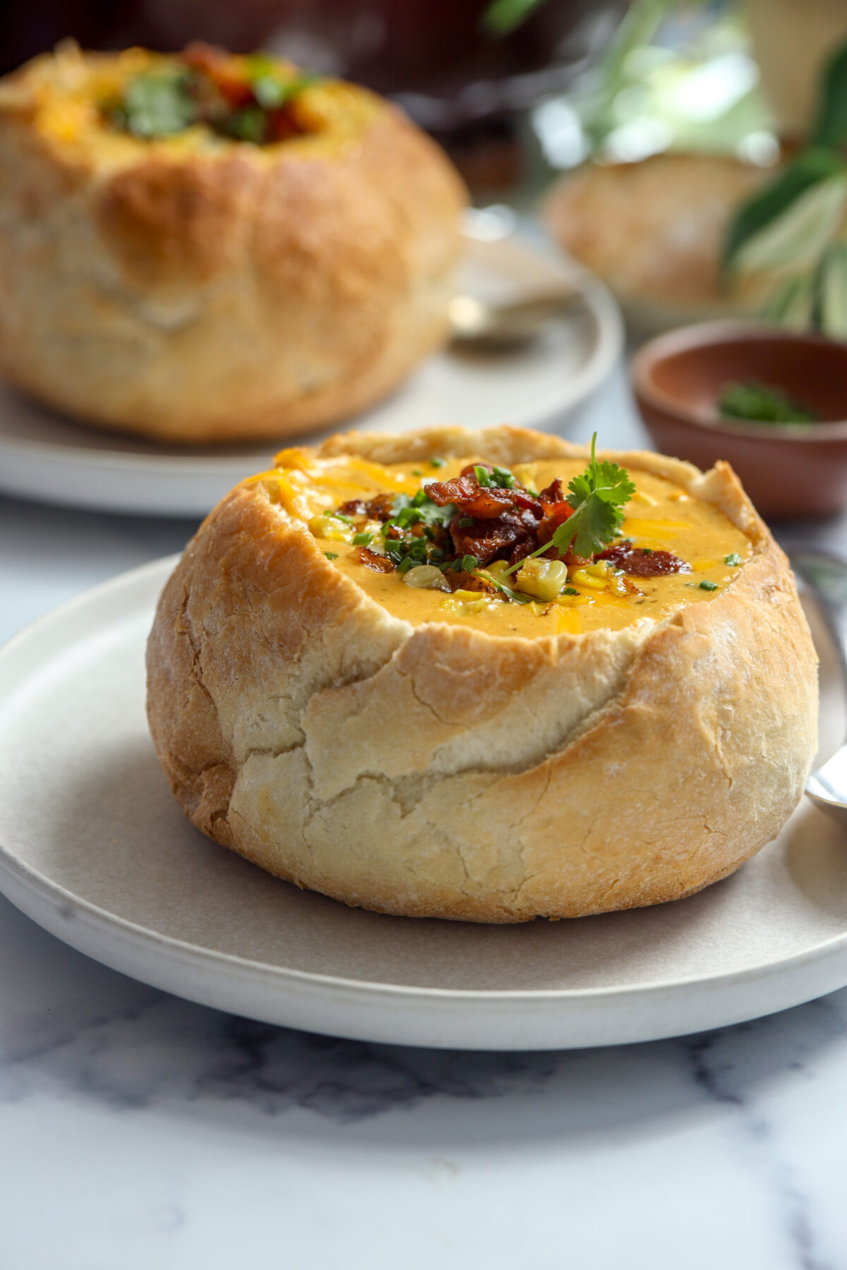 Corn and Poblano Chowder - Food My Muse