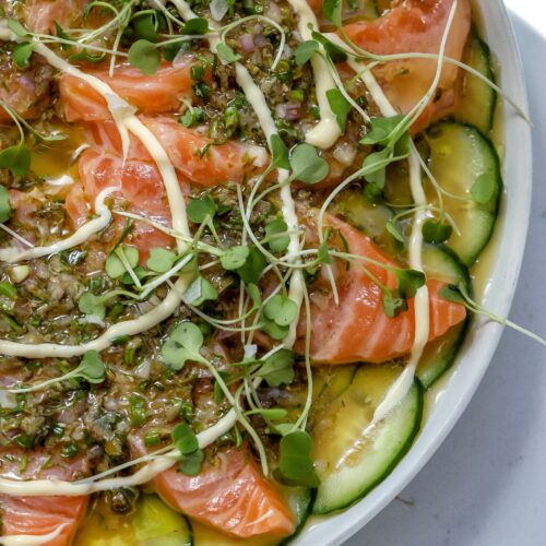 Salmon Crudo Recipe - Food My Muse