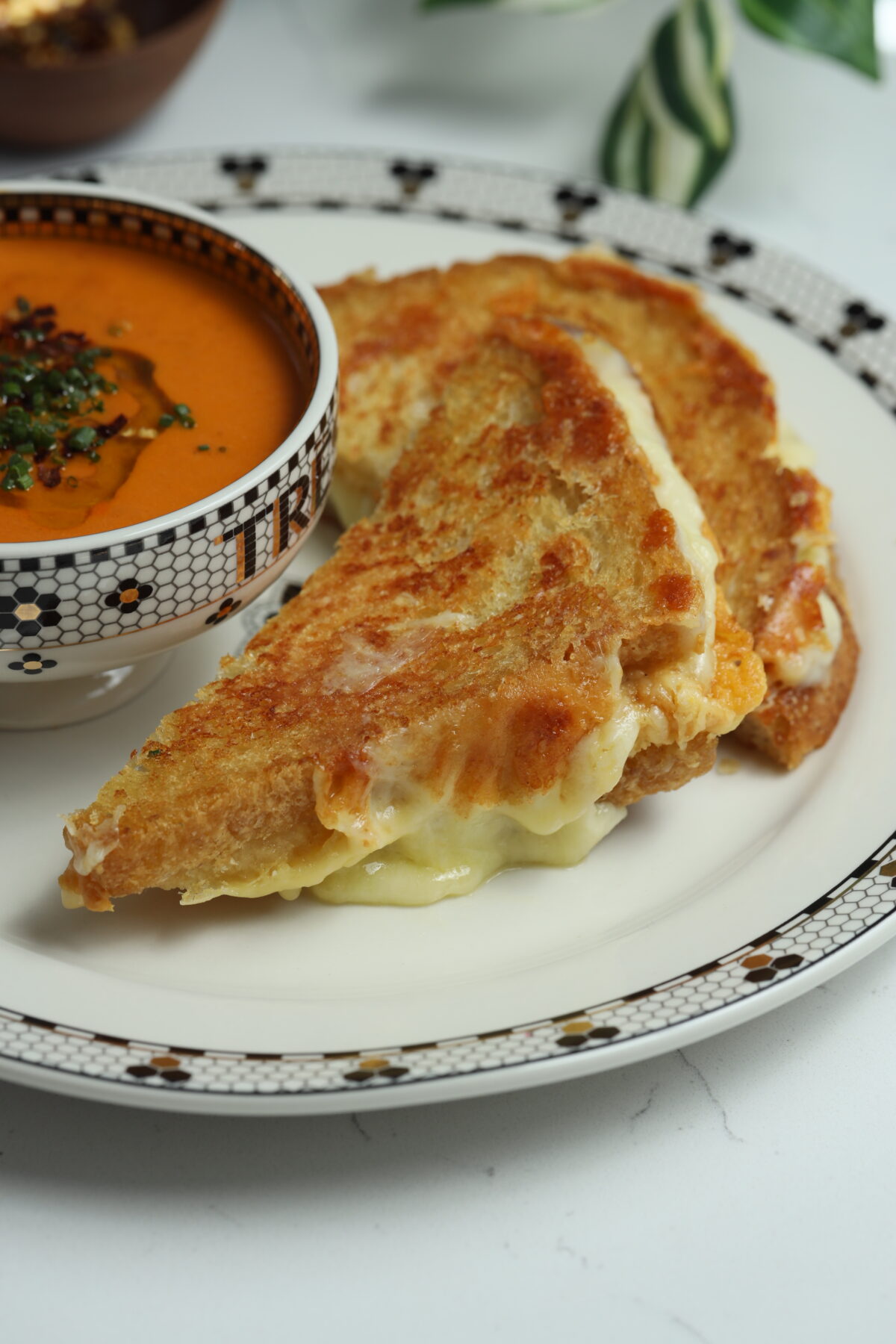 Tomato Soup & Grilled Cheese - Food My Muse