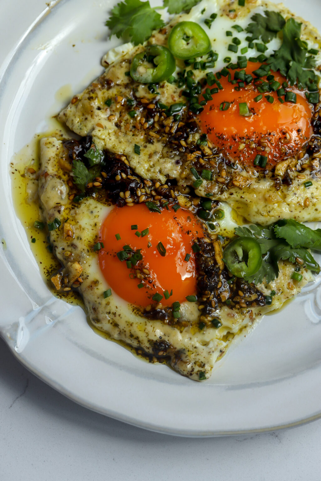 Za’atar Eggs - Food My Muse