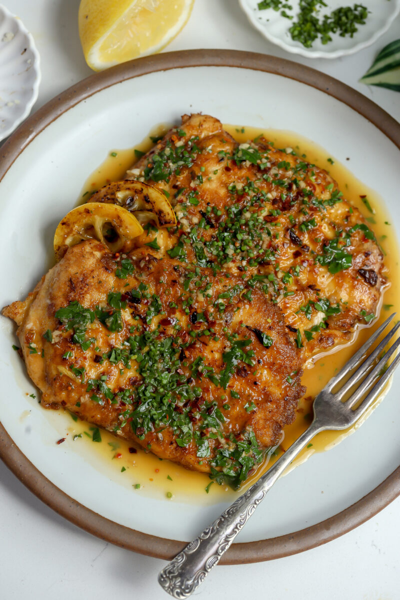 Chicken Francese - Food My Muse