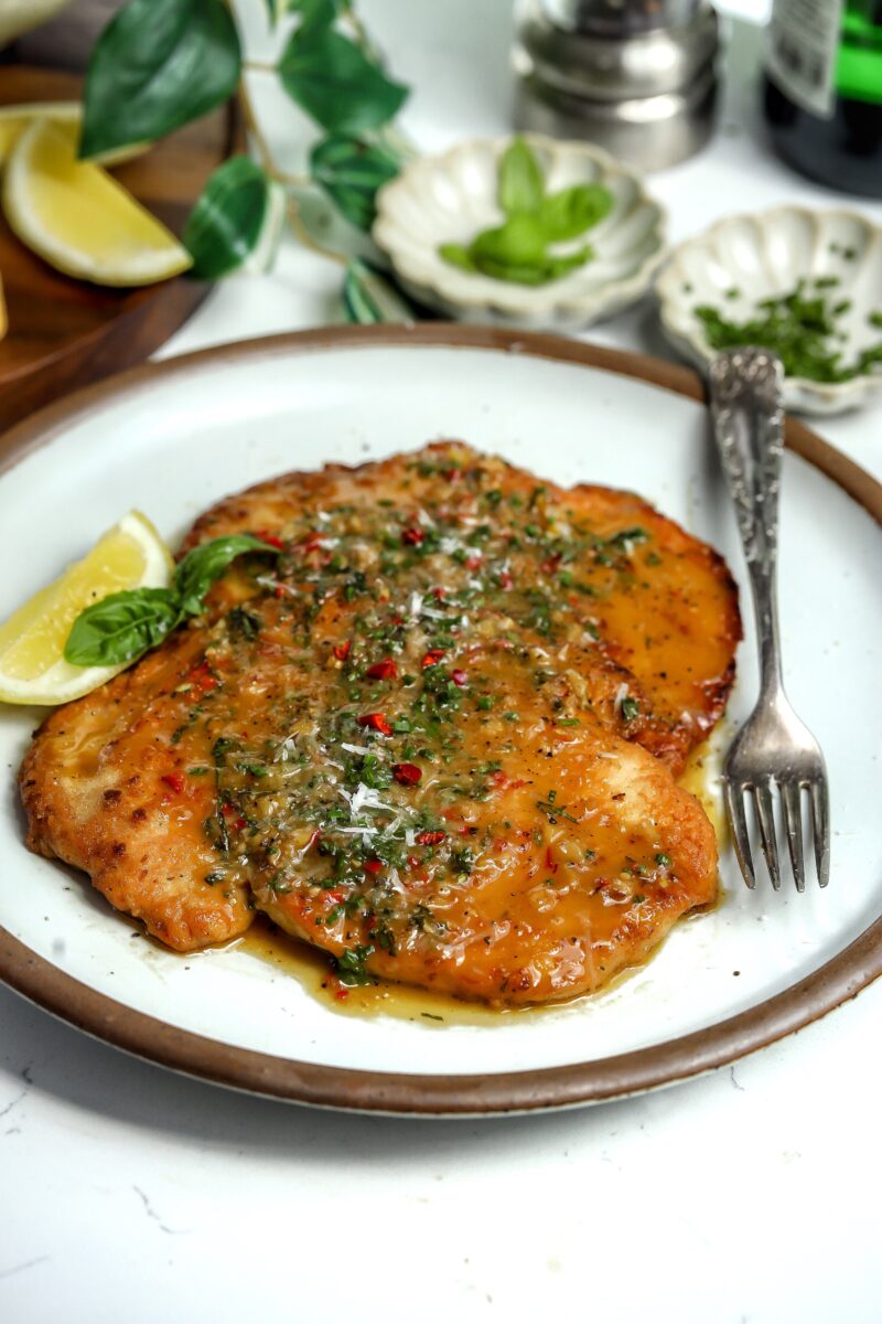 Lemon Basil Chicken 🍋 - Food My Muse