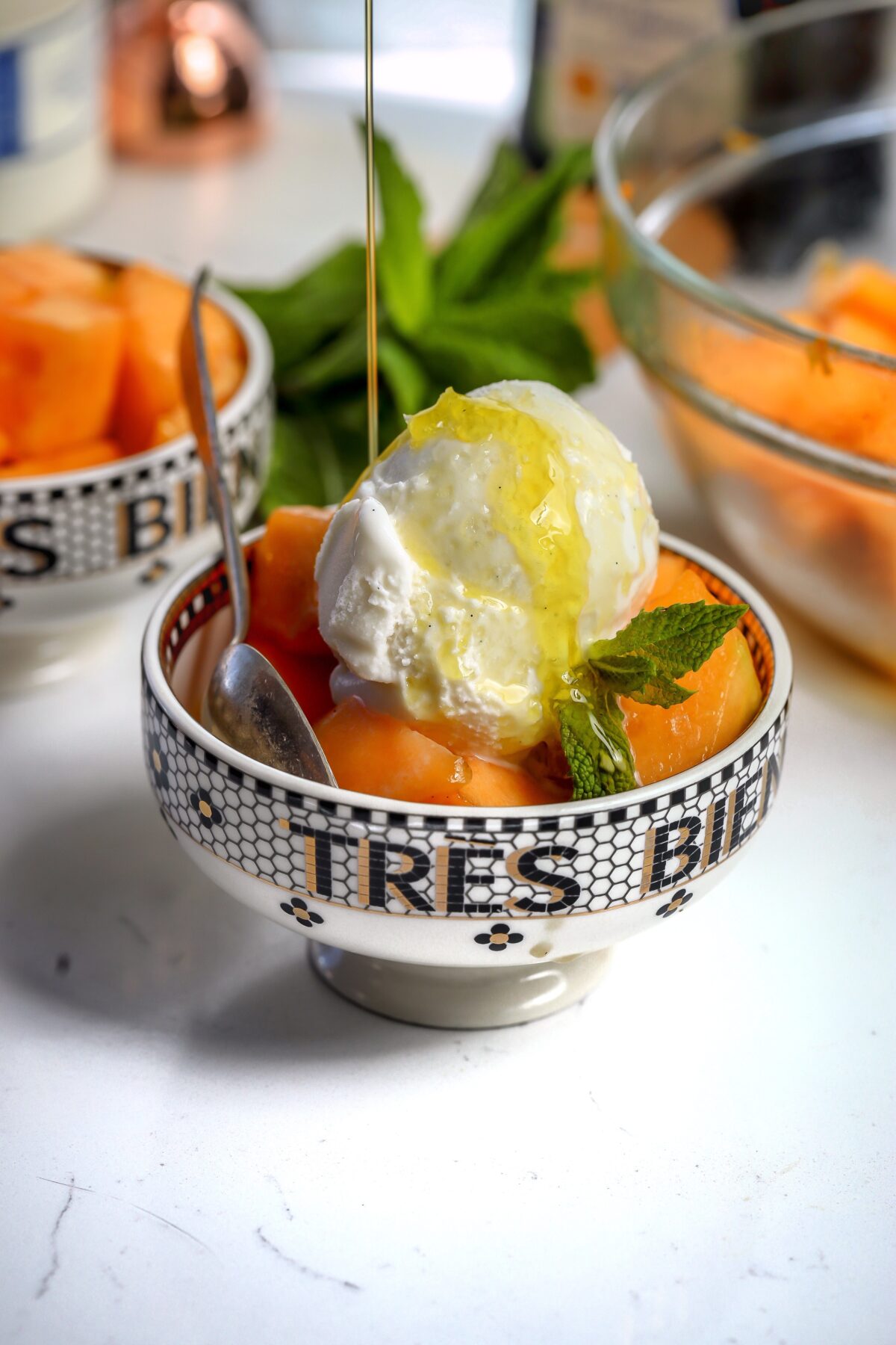 Melon Dessert 🍨 - Food My Muse