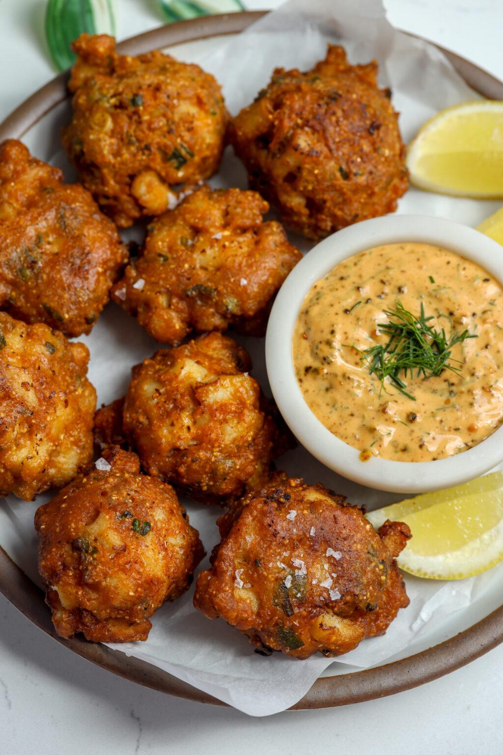 Scallop Fritters - Food My Muse
