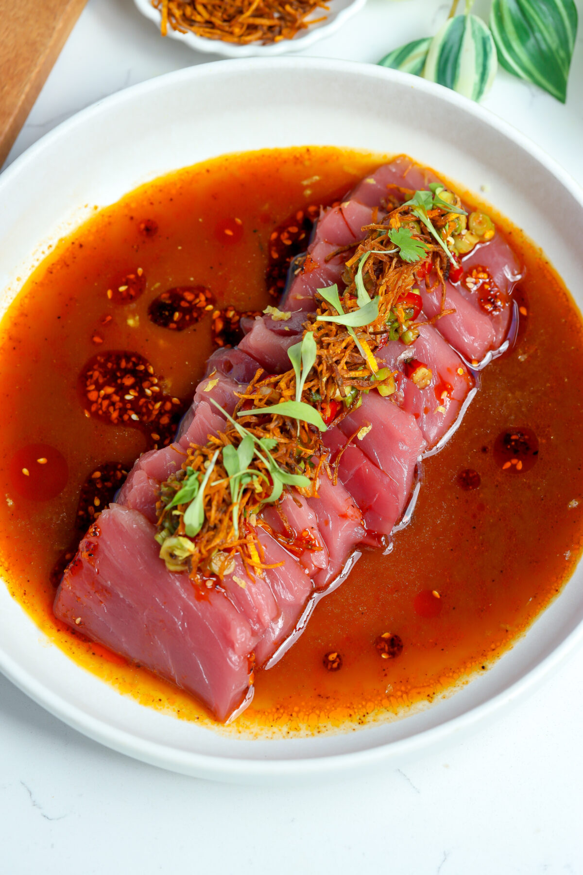 Tuna Crudo - Food My Muse