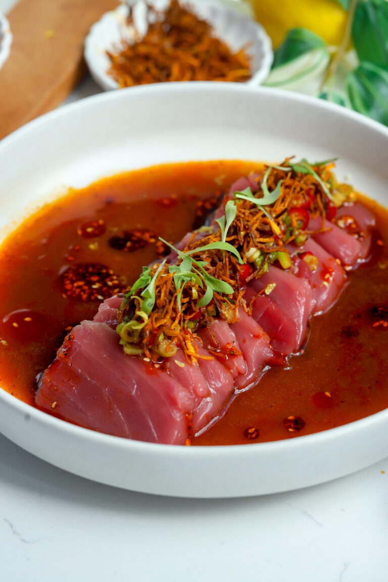 Tuna Crudo - Food My Muse