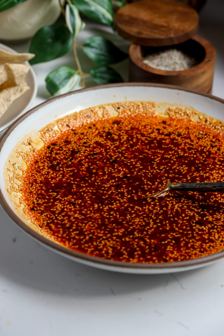 Salsa Macha Recipe - Mexican Chile Oil with Garlic and Nuts - Food My Muse
