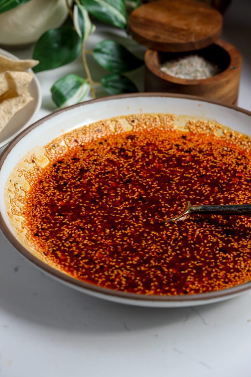 Salsa Macha Recipe - Mexican Chile Oil with Garlic and Nuts - Food My Muse