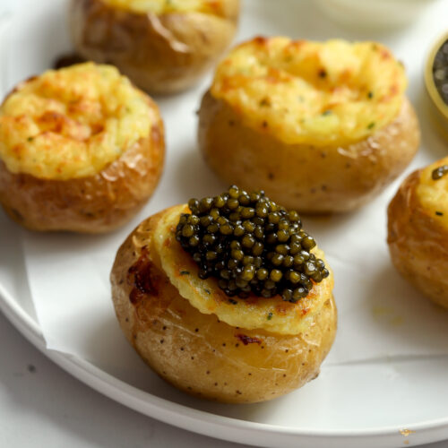 Caviar Baked Potato - Food My Muse