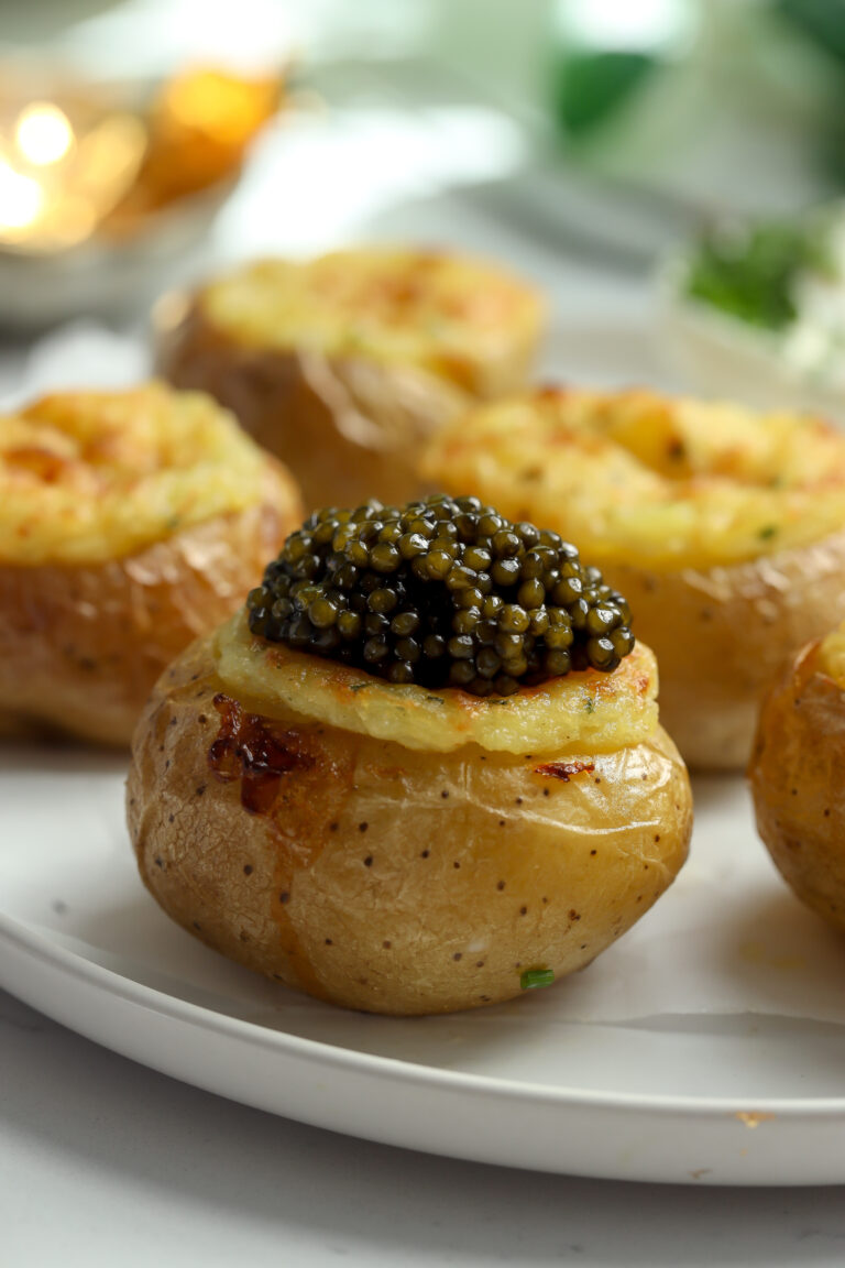 Caviar Baked Potato - Food My Muse