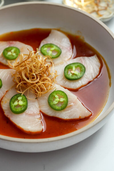 Hamachi Crudo - Food My Muse