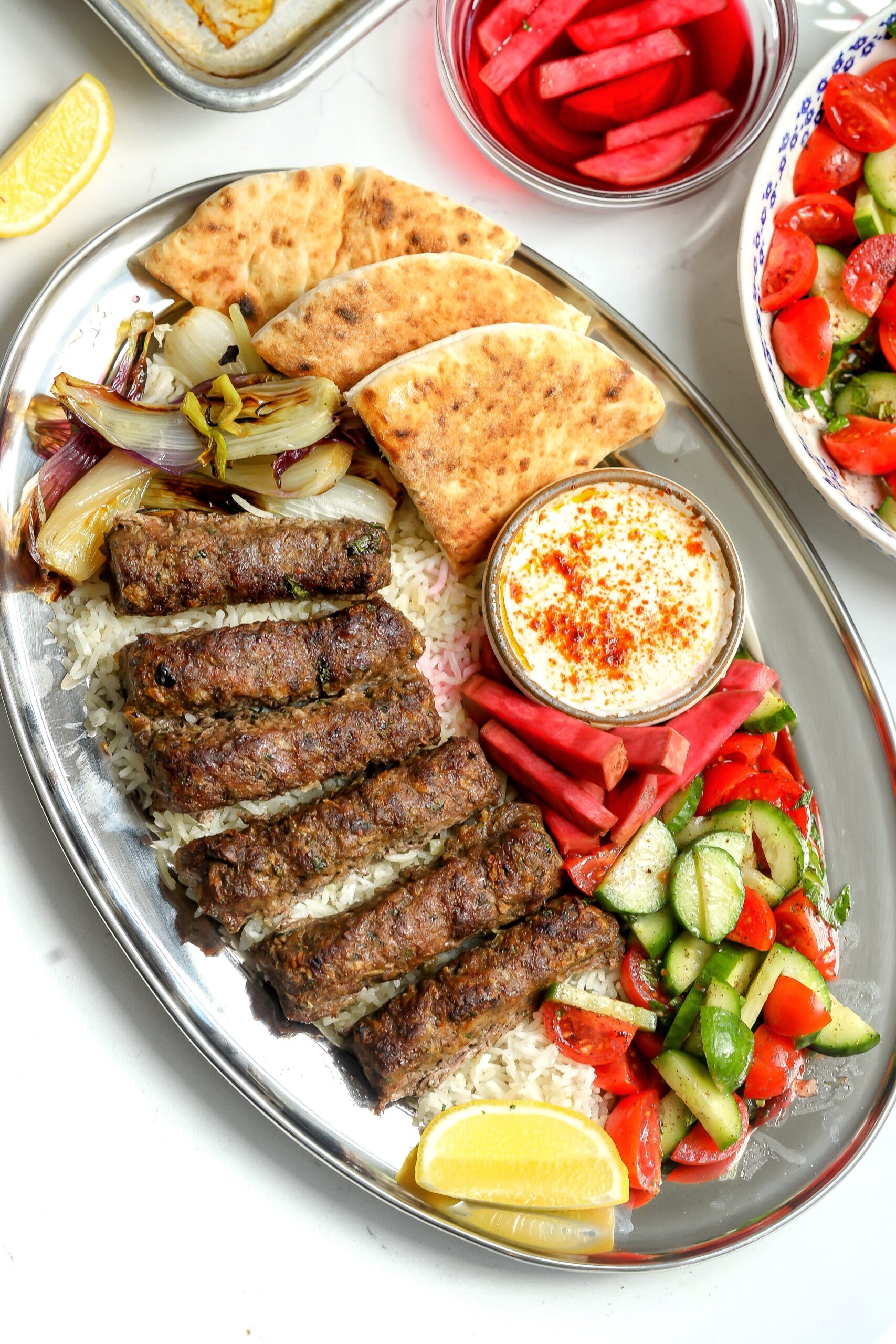 how to make a kebab salad