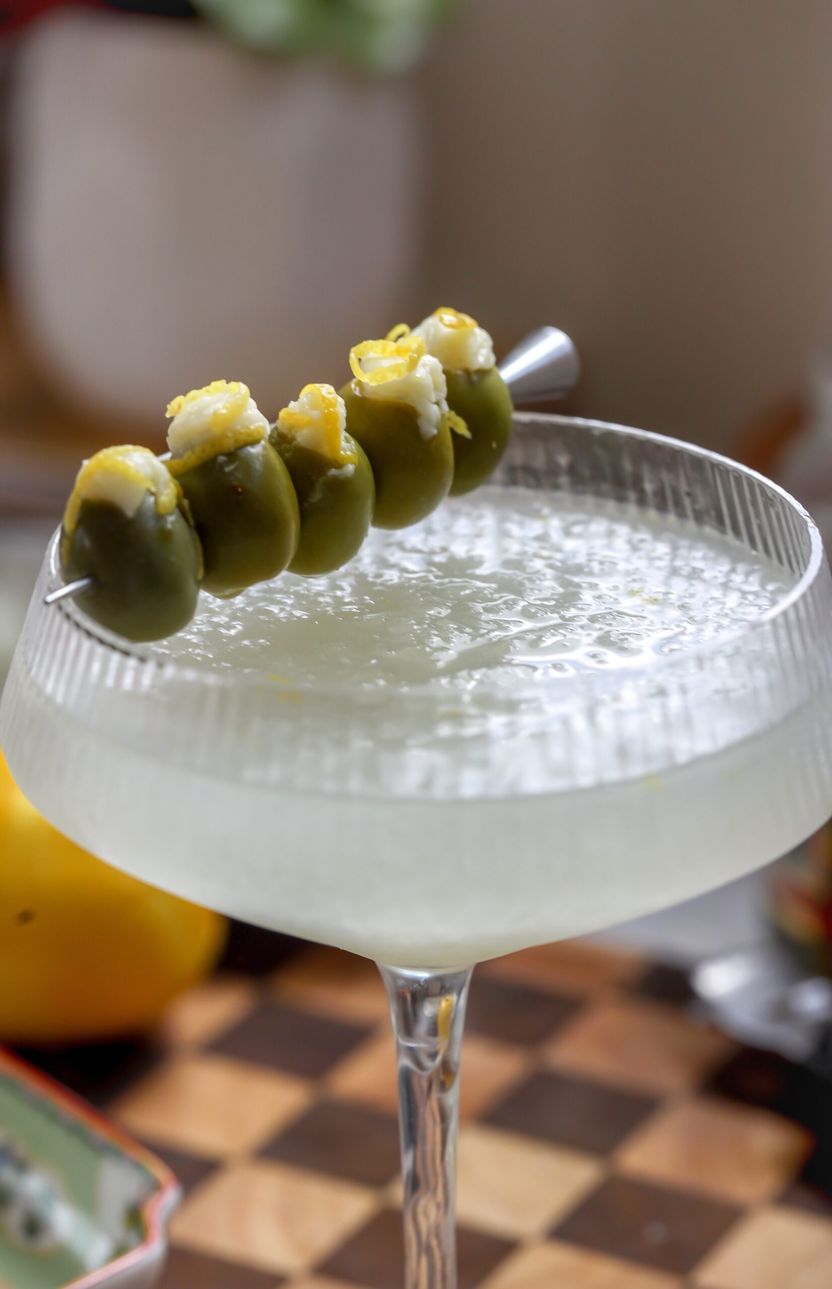 Frozen Extra Dirty Martini 🍸 - Food My Muse