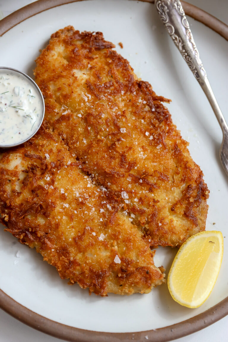 Potato-Crusted Fried Fish - Food My Muse