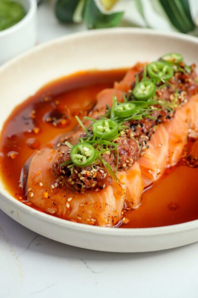 Salmon Crudo 💚 - Food My Muse