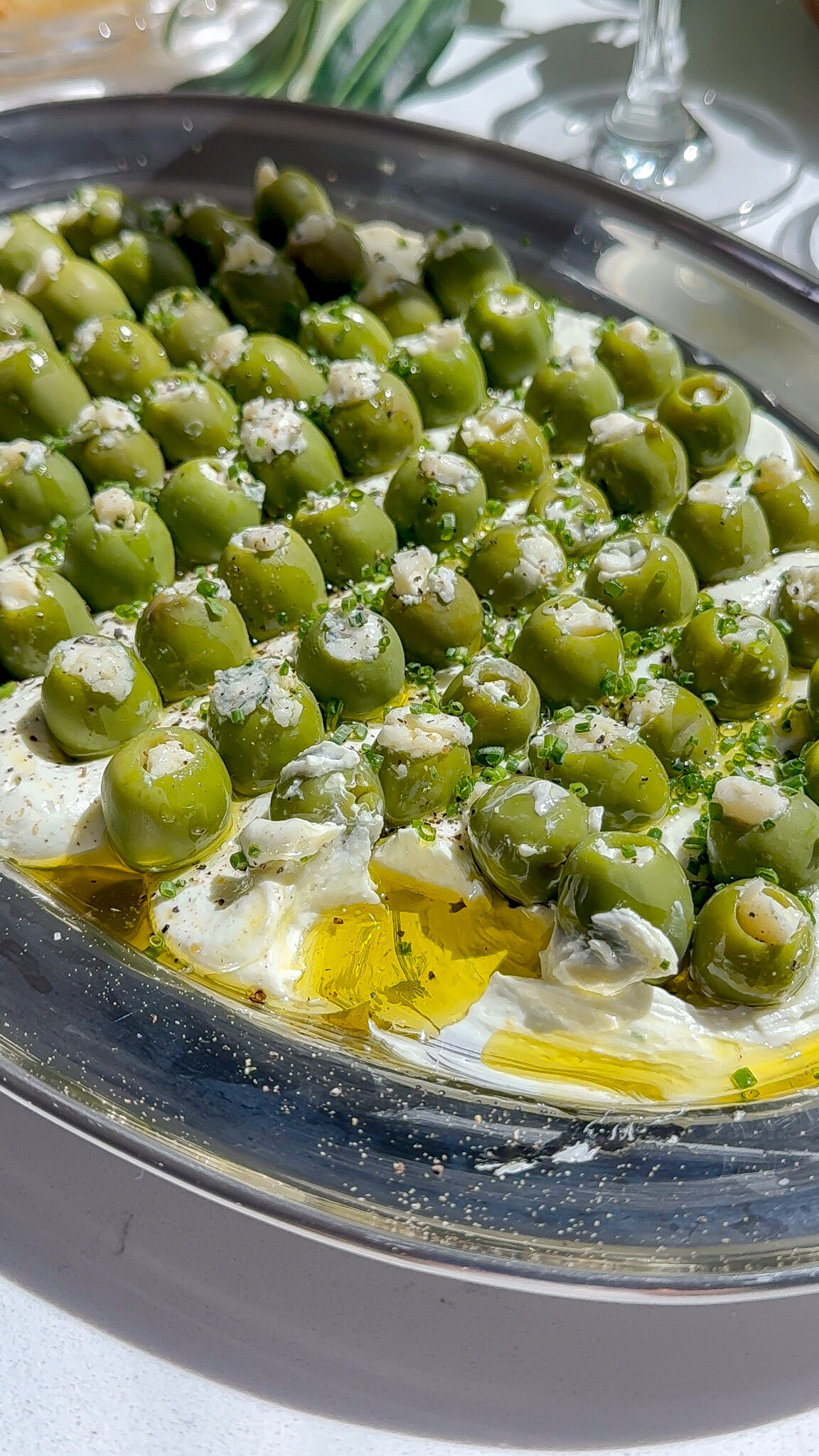 Blue Cheese Olive Dip | A Dirty Martini-Inspired Party Appetizer 🍸 Food ...