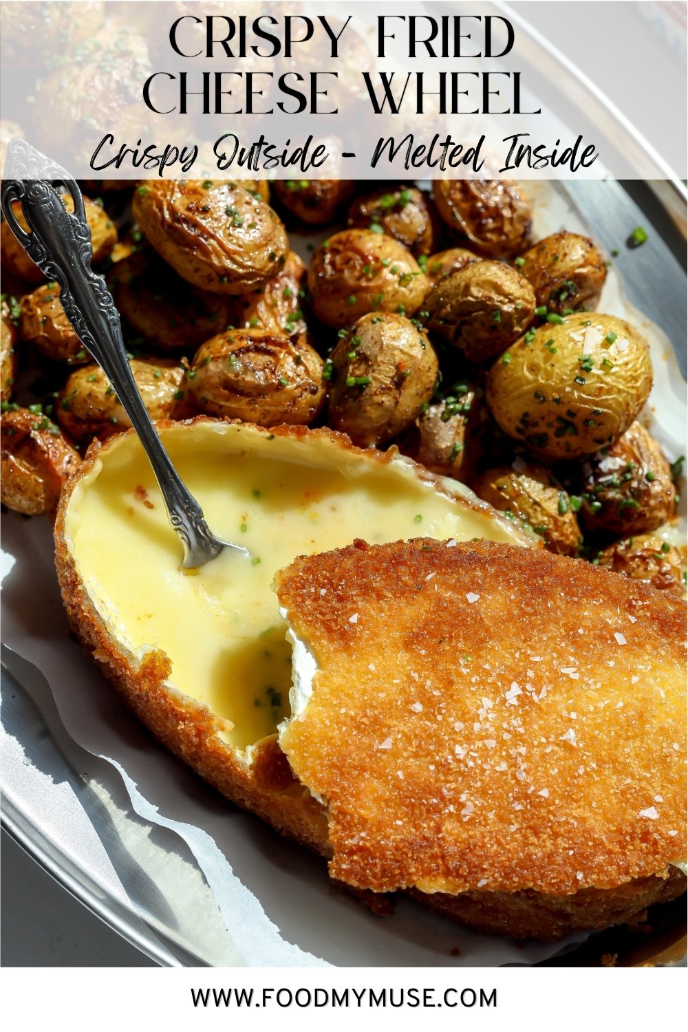 The Fried Soft Cheese Wheel - Food My Muse